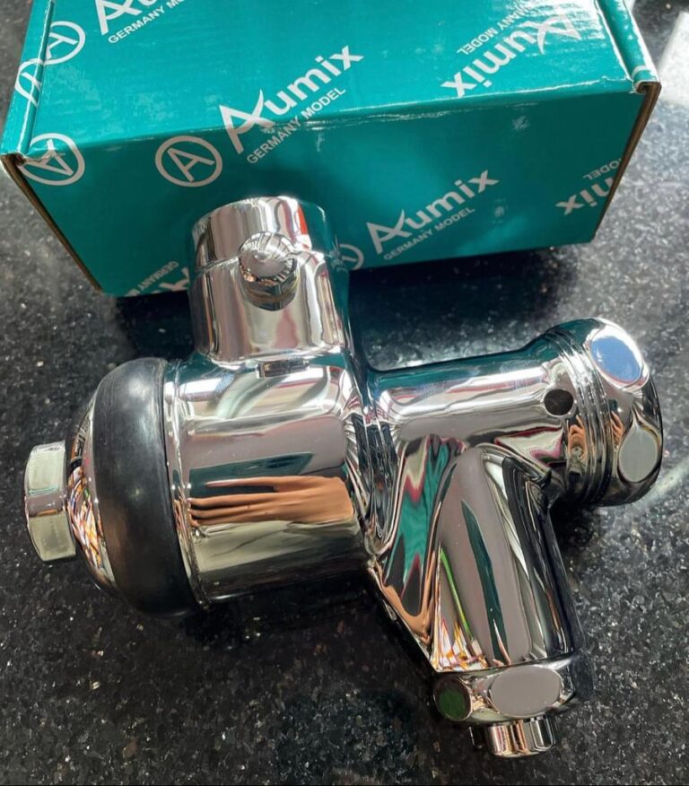 Toilet Flash Valve Aumix Push – KENTMAX HARDWARE