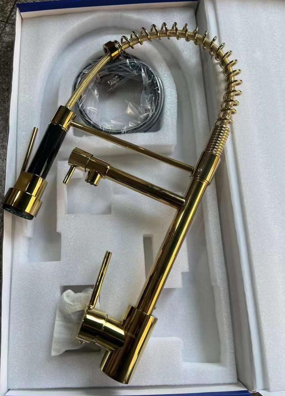 Kitchen mixer tap gold – KENTMAX HARDWARE